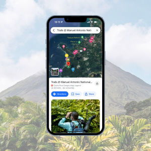 All the best spots in Costa Rica, on a Google Map! 2024 Travel Guide