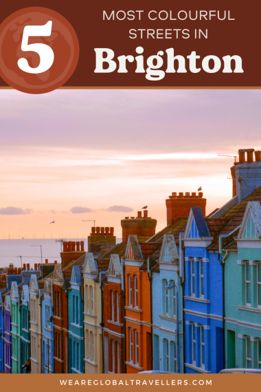 The most COLOURFUL streets in Brighton: best things to do in Brighton!