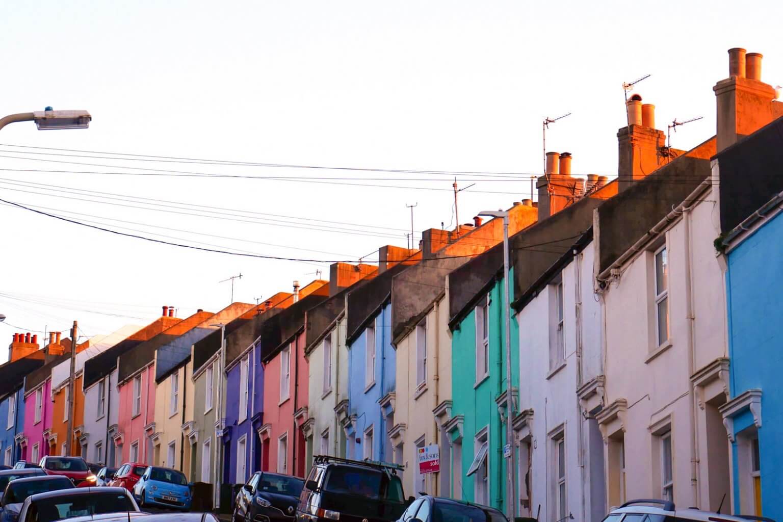 The most COLOURFUL streets in Brighton: best things to do in Brighton!