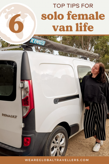 Solo female van life: 6 TOP TIPS for feeling safe solo travelling in a van!