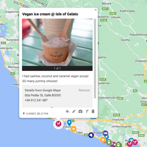 All the best spots in Sri Lanka, on a Google Map! 2023 Travel Guide