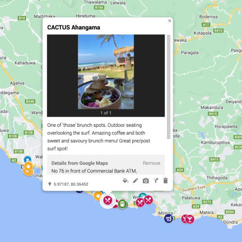 All the best spots in Sri Lanka, on a Google Map! 2023 Travel Guide