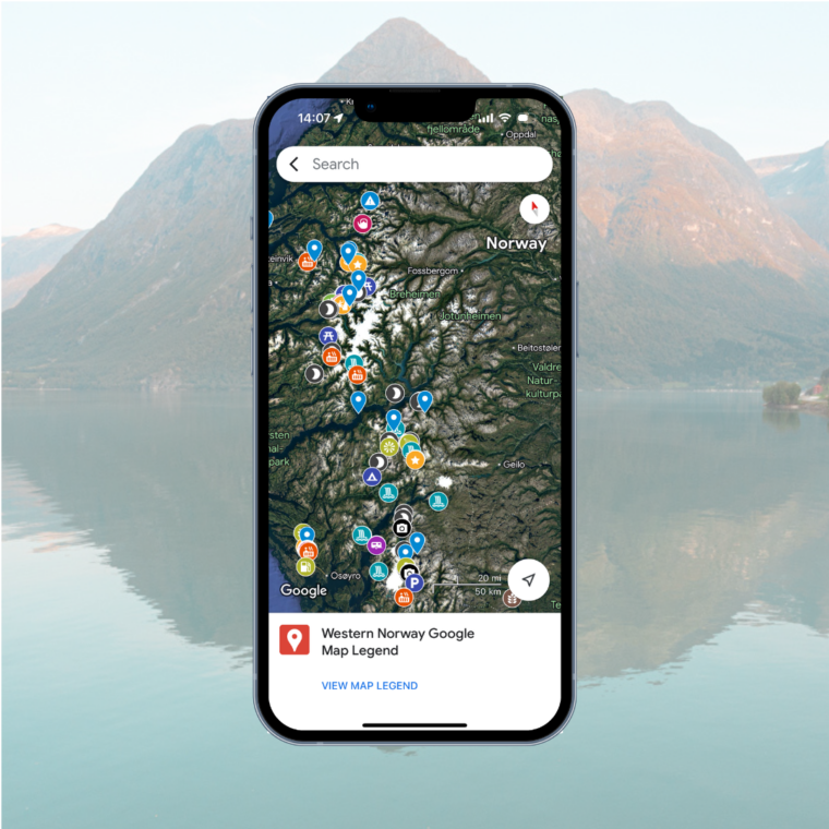 The best spots in Western Norway, on a Google Map! 2025 Guide
